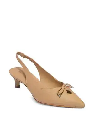 Bernardo Misha Cut-out Bow Pumps
