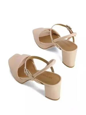 Bernardo Canto Leather Sandals - Neutrals