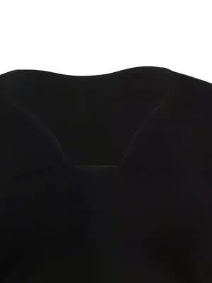 Givenchy Long Sleeve Crop Top