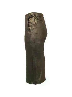 Max Mara Textured Midi Pencil Skirt