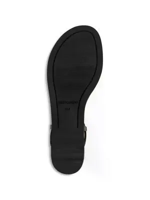 Bernardo Hercu T-strap Sandals - Black