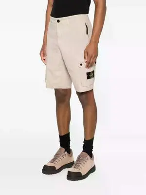 Stone Island Cargo-pocket Shorts - Neutrals
