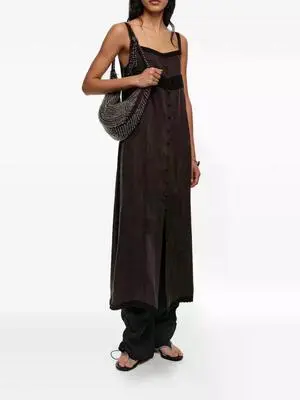 Bimba Y Lola Midi Lace-trim Dress