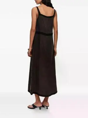 Bimba Y Lola Midi Lace-trim Dress