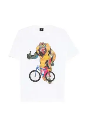 Paul Smith Bike Monster T-shirt - White