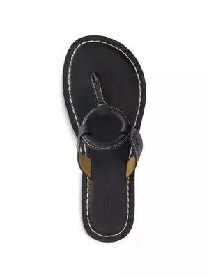 Bernardo Ring-detail Sandals - Blue