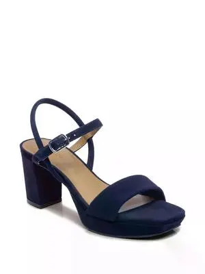 Bernardo Canto Square-toe Sandals - Blue