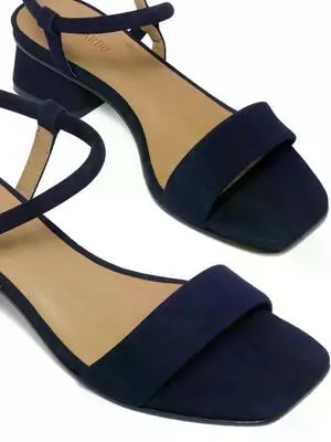 Bernardo Josei Square-toe Sandals - Blue