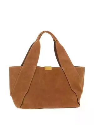 GIANNI CHIARINI Dafne Medium Suede Shoulder Bag