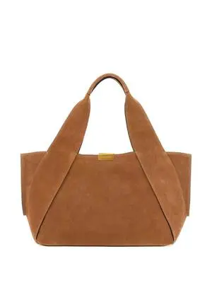 GIANNI CHIARINI Dafne Medium Suede Shoulder Bag