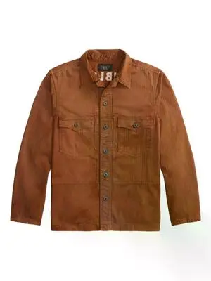 Chain-stitched overshirts
