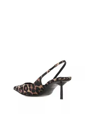 LE SILLA Leopard Print Slingback Sandals