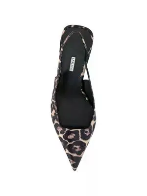 LE SILLA Leopard Print Slingback Sandals