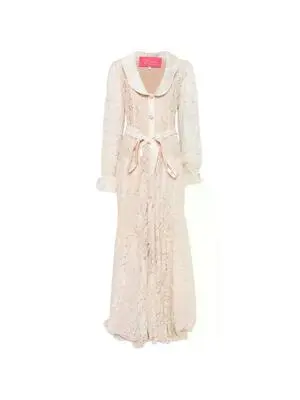 Miau By Clara Rotescu Belted Day Dresses