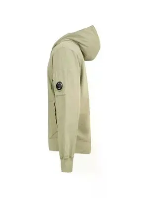C.P. COMPANY Zip-up Hoodie - Green