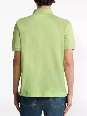 Etro Arnica-motif Polo Shirt - Green