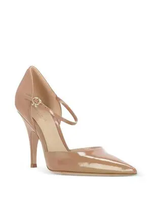 GIANVITO ROSSI Buckle Strap Heel Pumps