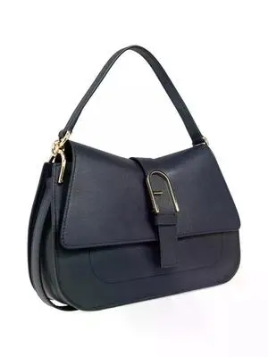 Furla Logo-buckle Shoulder Bag - Blue