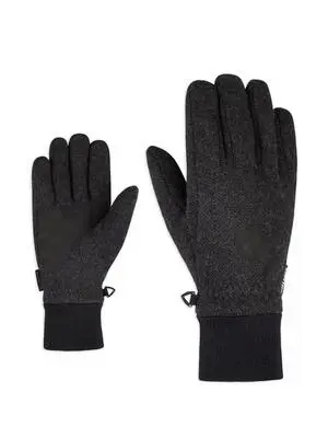 ZIENER Gloves With Ribbed Cuffs - Black