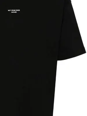 Drole De Monsieur Graphic T-shirt - Black