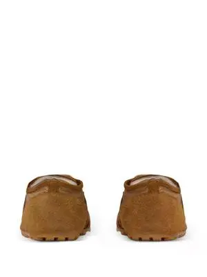 Balmain Racer 45 Suede And Nylon Trainers - Brown