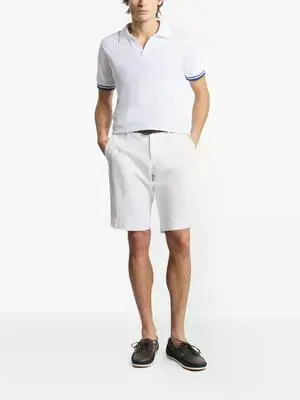 FAY Striped Piquet T-shirt - White