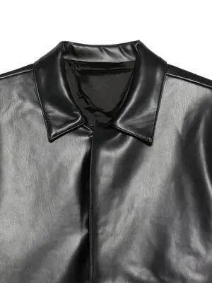 COSTUMEIN Leather Shirt Jacket