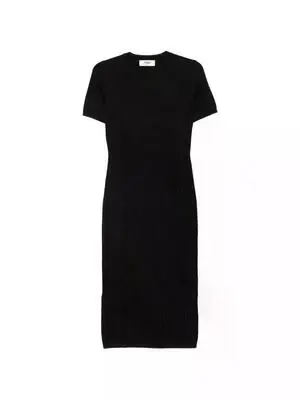 Fendi Round Neck Day Dresses