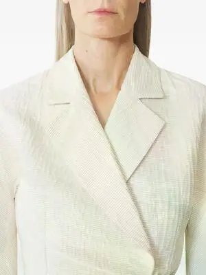 LANVIN Flap-pocket Blazer With Tie Detail