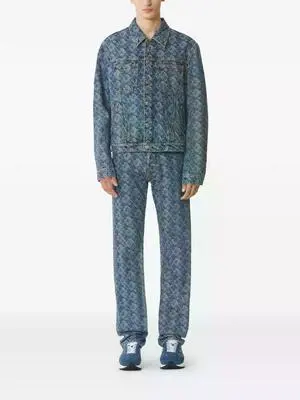 LANVIN Luna Year Jacquard Jeans - Blue
