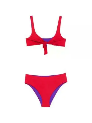FISICO Knot-detail Bikini - Red