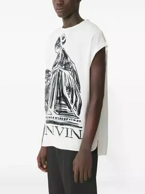 LANVIN Gaphic-print T-shirt