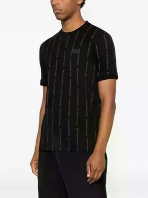 Emporio Armani Logo-pattern T-shirt