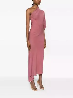CORTANA Aldara One-shoulder Maxi Dress