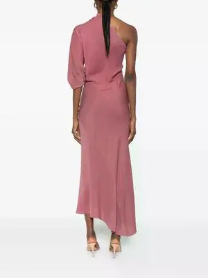 CORTANA Aldara One-shoulder Maxi Dress