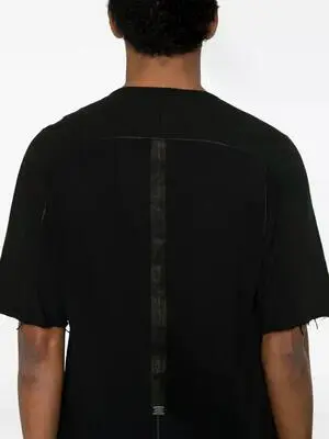 ISAAC SELLAM EXPERIENCE Frayed T-shirt - Black