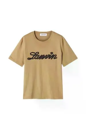 LANVIN Ribbon T-shirt - Neutrals