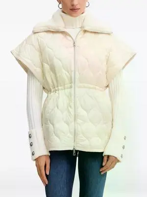 Liu Jo Quilted Sleeveless Jacket - Neutrals