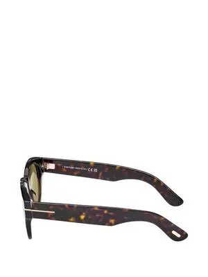 TOM FORD Round Frame Sunglasses