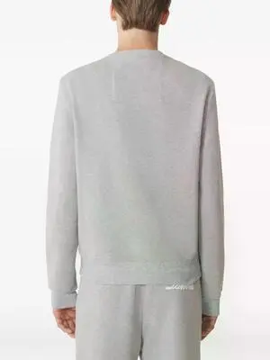 LANVIN Logo-detail Crew-neck Sweatshirt