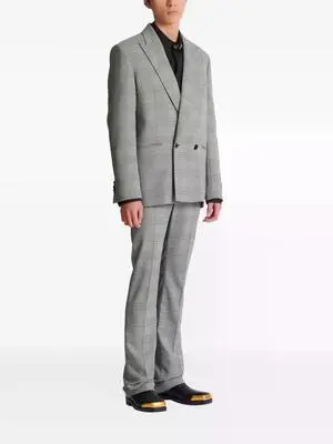 Balmain Prince-of-wales Double-breasted Blazer