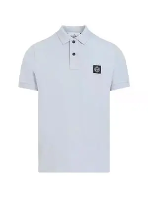 Stone Island Cotton Polo Shirt - Blue