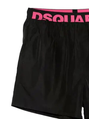 Dsquared2 Logo Waistband Swim Shorts