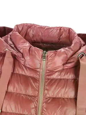 Herno Hooded Down Gilet - Pink