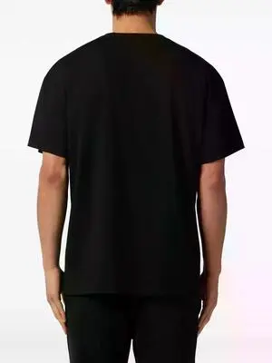 PLEIN SPORT Round Neck Scratch T-shirt