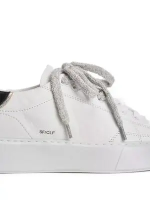 D.a.t.e. Lace-up Leather Sneakers