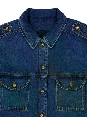 BLAZÉ MILANO Sahariana Denim Jacket - Blue