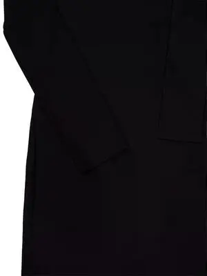 COURREGES Buckled Long-sleeve Maxi Dress
