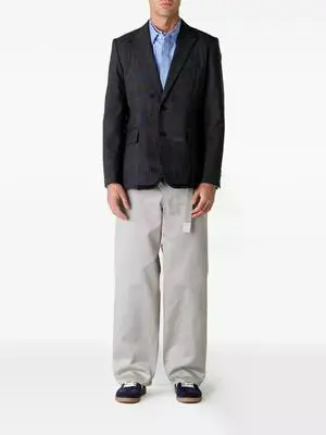 Sacai Belted Chino Trousers - Grey