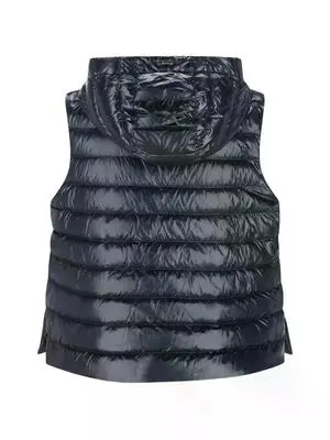 Herno Quilted Hooded Jacket - Blue